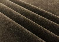 China 210GSM Micro Velvet Fabric 150cm Width Brown Herringbone Pattern for Men's Suits and Garments for sale