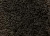 China 210GSM Micro Velvet Fabric - 100% Polyester Cross Pattern Brown Material 150cm Width for sale