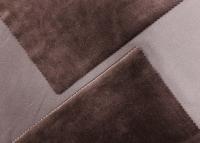 China 300GSM 90% Polyester Microfiber Velvet Fabric 150cm Width for Home Textile Brown for sale