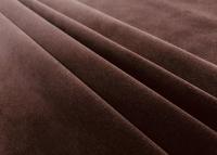 China 300GSM 90% Polyester Microfiber Velvet Fabric 150cm Width for Home Textile Brown for sale