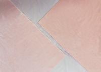 China Stretchy Micro Velvet Fabric 160cm Width 330GSM Misty Rose Polyester Spandex Blend for sale