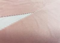 China Stretchy Micro Velvet Fabric 160cm Width 330GSM Misty Rose Polyester Spandex Blend for sale