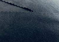 China Dark Green Brushed Knit Fabric 85% Polyester 230GSM 150cm Width Stretch Textile Material for sale