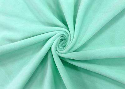 China 210GSM Teddy Plush Fabric 160cm Width Mint Green Color 100% Polyester Material for sale