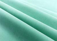 China 210GSM Teddy Plush Fabric 160cm Width Mint Green Color 100% Polyester Material for sale