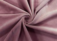 China 230GSM Dark Pink Plush Fabric for Toys - 160cm Width 100% Polyester Material for sale