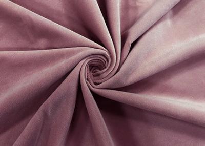 China 230GSM Dark Pink Plush Fabric for Toys - 160cm Width 100% Polyester Material for sale