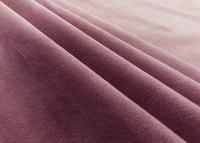 China 230GSM Dark Pink Plush Fabric for Toys - 160cm Width 100% Polyester Material for sale