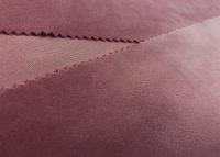 China 230GSM Dark Pink Plush Fabric for Toys - 160cm Width 100% Polyester Material for sale