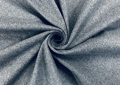 China 260GSM 100% Cationic Polyester Blended Fabric - 160cm Width, Heather Grey for Jackets & Apparel for sale