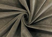 China 240GSM Brown Polyester Fabric with DWR Treatment 160cm Width for Industrial Textile Applications for sale