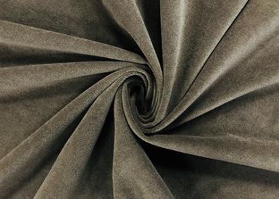 China 240GSM Brown Polyester Fabric with DWR Treatment 160cm Width for Industrial Textile Applications for sale
