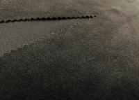 China 240GSM Dark Brown DWR Polyester Brushed Fabric - 160cm Width for Home Textiles & Accessories for sale