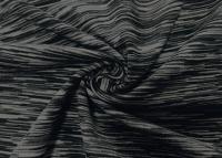 China 180GSM 92% Polyester Weft Knitting Fabric for Yoga Clothes - 150cm Width Heather Charcoal for sale