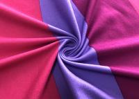China 170GSM 92% Polyester Stretch Fabric 150cm Width for Sports Wear Printing - Pink/Purple for sale