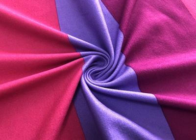 China 170GSM 92% Polyester Stretch Fabric 150cm Width for Sports Wear Printing - Pink/Purple for sale