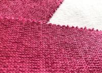 China 300GSM 100% Polyester Loop Gagt Knit Fabric for Pullover Hoodies - 150cm Width Pink Brushed Material for sale