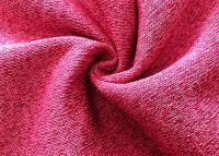China 300GSM 100% Polyester Loop Gagt Knit Fabric for Pullover Hoodies - 150cm Width Pink Brushed Material for sale