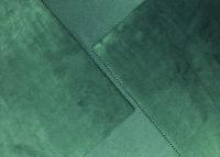 China 240GSM 100% Polyester Micro Velvet Fabric - 150cm Width Green Home Textile Material for sale