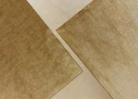 China 240GSM 100% Polyester Velvet Fabric 160cm Width Olive Yellow for Home Textile for sale