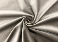 China 280GSM Soft Velvet Polyester Fabric 160cm Width Khaki Color for Home Textiles for sale