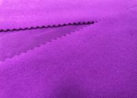 China 210GSM 100% Polyester Brushed Knit Fabric 160cm Width Violet Color for Accessories and Textiles for sale
