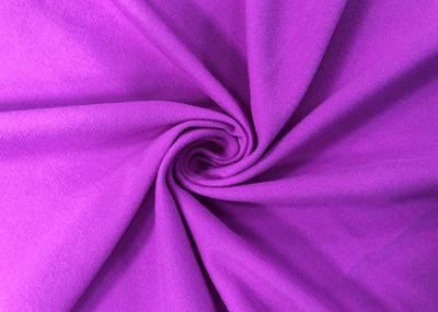 China 210GSM 100% Polyester Brushed Knit Fabric 160cm Width Violet Color for Accessories and Textiles for sale