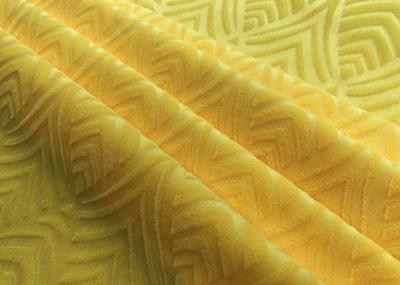 China 210GSM 100% Polyester Embossed Micro Velvet Fabric 160cm Width for Home Textile Applications for sale