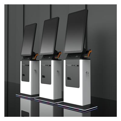 China 32  Inch Crypto ATM Machine Bill Acceptor Payment Hotel Self Check In Kiosk for sale