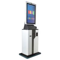 China 32 Inch Self Service Cash Kiosk with Passport Reader and Touch Screen Payment Solution for sale