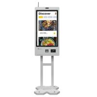 China Restaurant Wall Mount Food Ordering Kiosk 27 Inch Touch Screen for sale