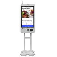 China Fast Food Self Ordering Kiosk System Barcode Payment Restaurant Machine for sale