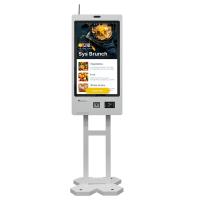 China Self Service Restaurant Ordering Kiosk Payment Machine Barcode Scanner for sale