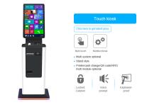 China Desktop Self Payment Kiosk with Intuitive Interface and Advanced LCD Touch Screen for sale