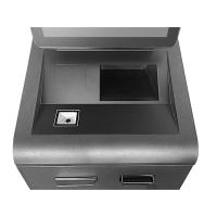 China 32 Inches Hotel Self Check In Machine Cash Accept Payment Kiosk Terminal for sale