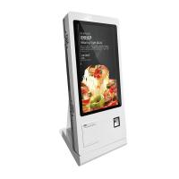 China Free Standing Self Ordering Kiosk Mounted Food Printer QR Code Scanner NFC Card for sale