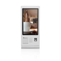 China Touch Screen Restaurant Ordering Kiosk Mcdonald Kiosk Machine With Checkout Counter for sale