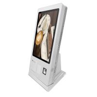China Menu Digital Self Service Kiosk Floor Standing Interactive Kiosk for sale