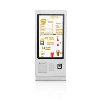 China Restaurant Wall Mount Food Ordering Kiosk 27 Inch Touch Screen for sale