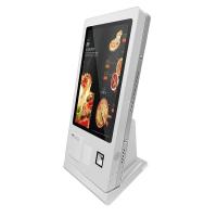 China Automatic Self Ordering Kiosk QR Scanner Payment Self Check In Kiosk for sale