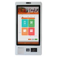 China HDMI Touch Screen Kiosk Cash Acceptor Ordering Self Service Payment Machine for sale
