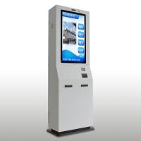 China Outdoor Smart Parking Lot Payment Machine Kiosk With Barcode Scanner And Camera for sale