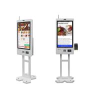 China 21.5 Inch Touch Screen Fast Food Self Service Order Restaurant Self Ordering Kiosk Android Cashless POS Payment Terminal Kiosk for sale