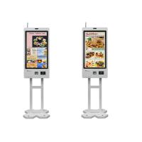China Floor Stand Self Ordering Kiosk With QR And RFID Reader For Secure Transactions for sale