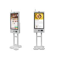 China Interactive Self Service Payment Automatic Touch Screen Kiosk Mcdonalds Self Ordering Machine Digital Signage for Restrurant for sale