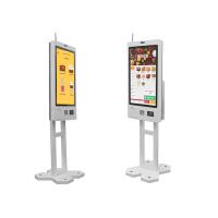 China White Self Payment Kiosk 32-inch for Restaurant / Fast Food for sale