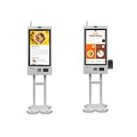 China Indoor Restaurant Ordering Kiosk 1920*1080P Resolution Wall Mounted Self Payment Kiosk for sale