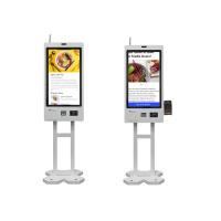 China 27 32 Inch Fast Food Kiosk Ordering WiFi CE Rosh for sale