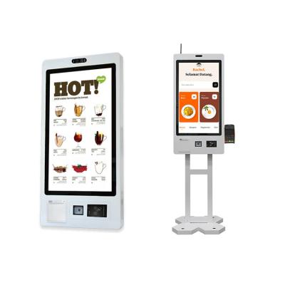 China Order Payment Cost Charge Pos Thermal Printer Ticket Vending Kiosk 32 Inch for sale
