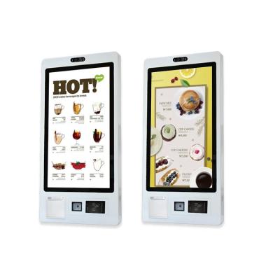 China Wall Mounted Self Ordering Kiosk with Android/Win7/8/10 OS Indoor Installation for sale